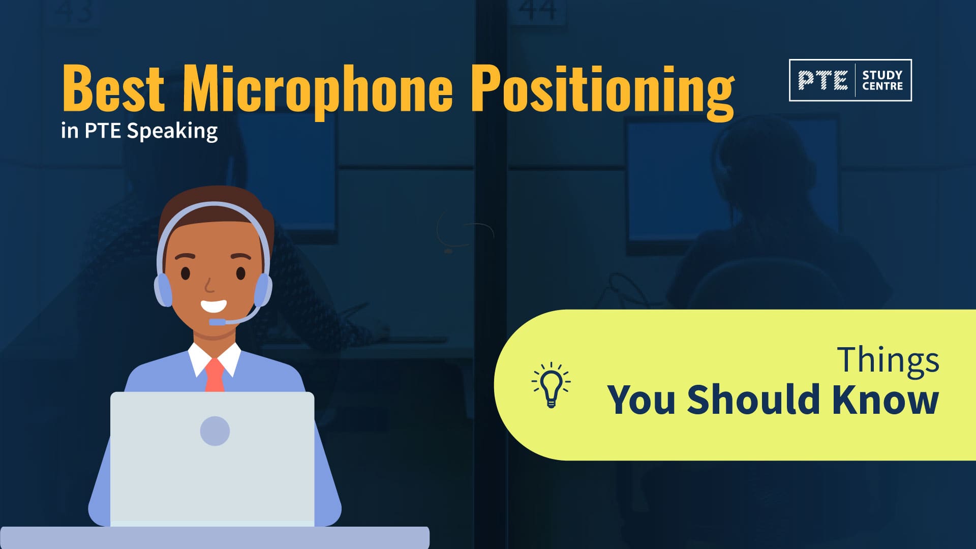 Best Microphone Positioning in PTE Speaking – PTE Study Centre